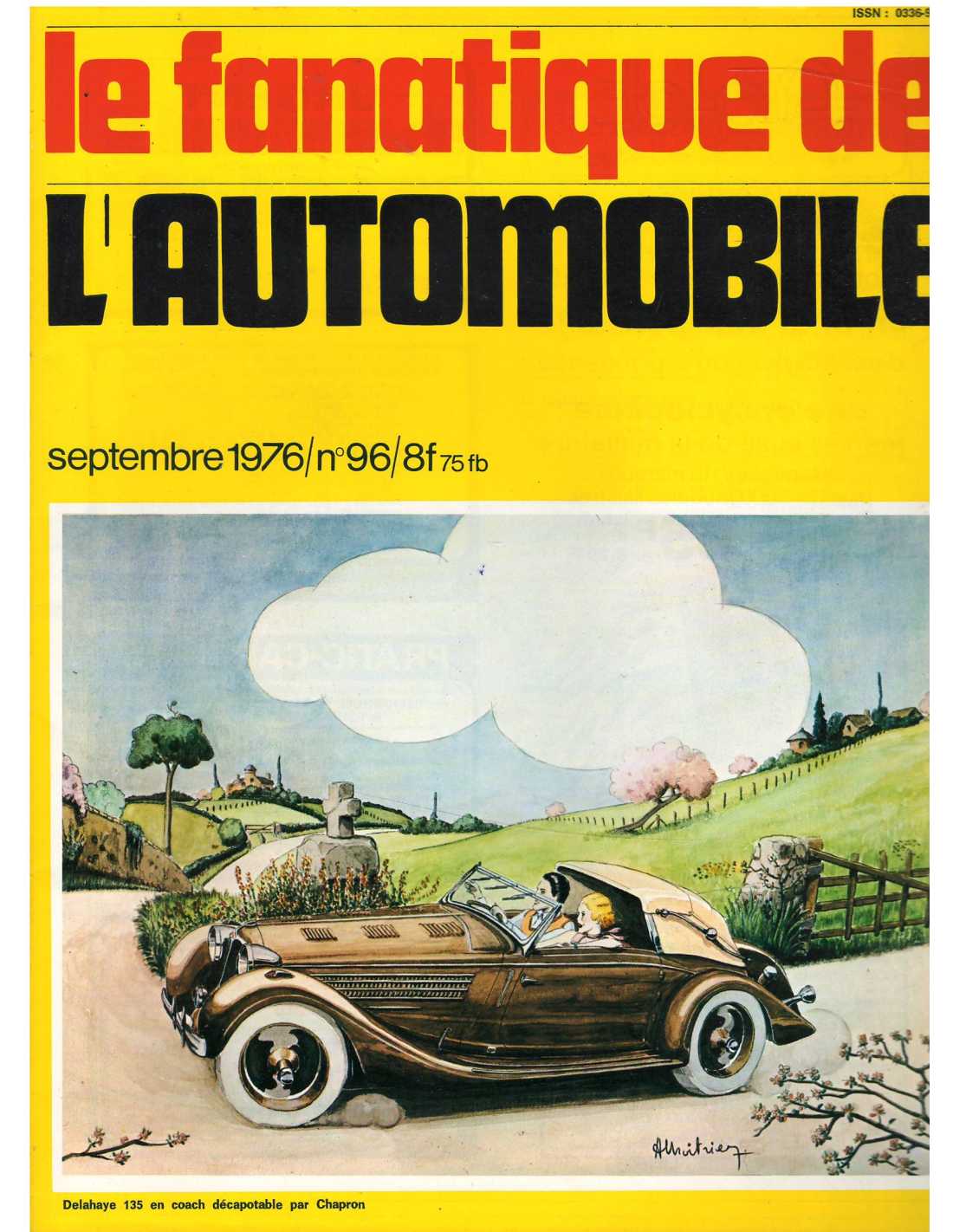 Album du Fanatique automobile N°96 - Dossier La voiture A.S. (1°partie)